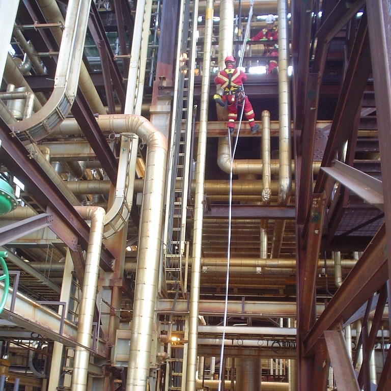 Utilizing Rope Access at Shell Scotford - Chemco